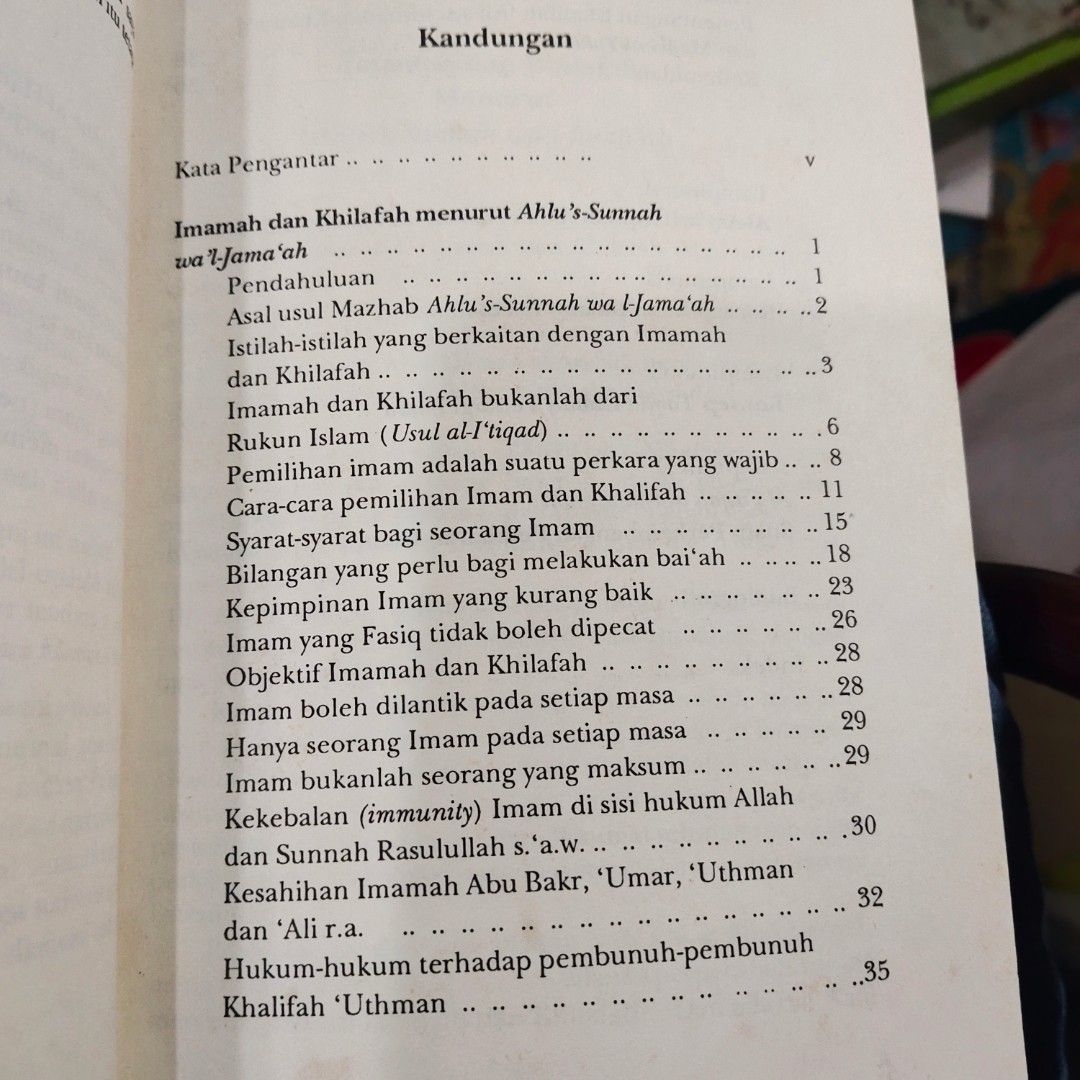 Konsep Imamah dan Khalifah serta Implikasinya Menurut Ahlu's -Sunnah Wa ...