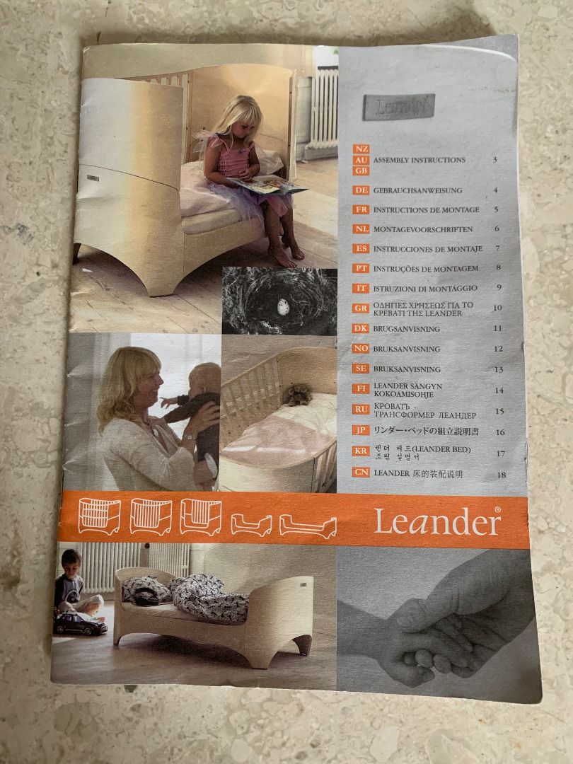 Leander Bed, Babies & Kids, Baby Nursery & Kids Furniture, Childrens ...