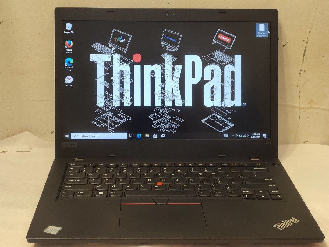 LENOVO ThinkPad L490 Core i5 8th Gen 8gb 512gb Ssd UHD Graphics 620 14. ...