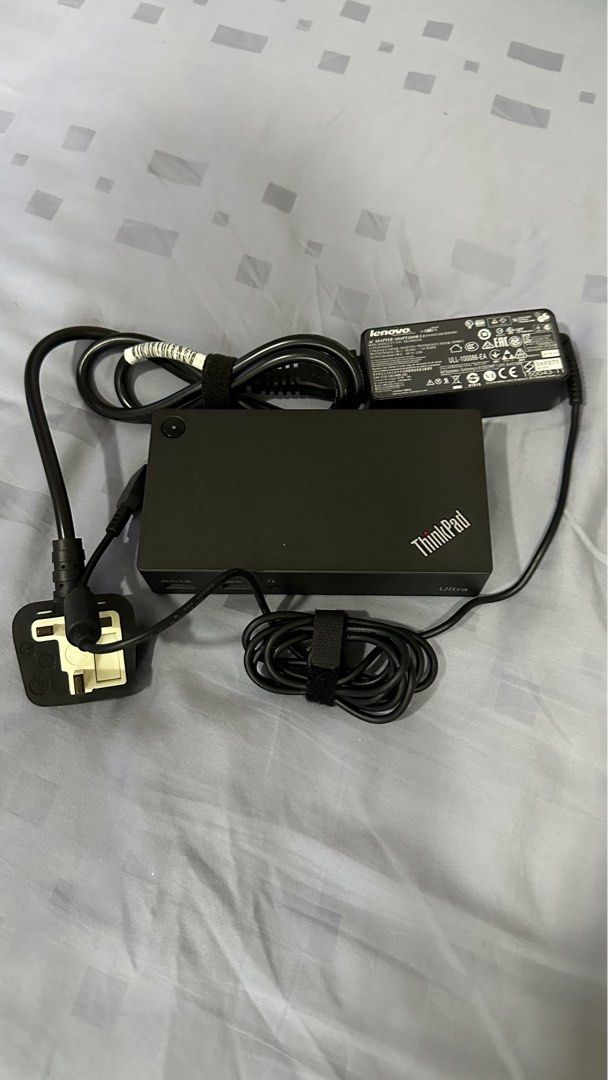 Lenovo ThinkPad Ultra Dock (Full Set), Computers & Tech, Parts ...