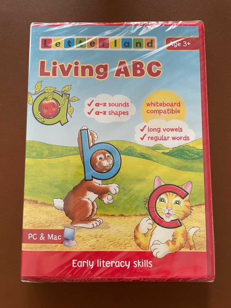 Letterland Living ABC Software CD- rom, Hobbies & Toys, Music & Media ...