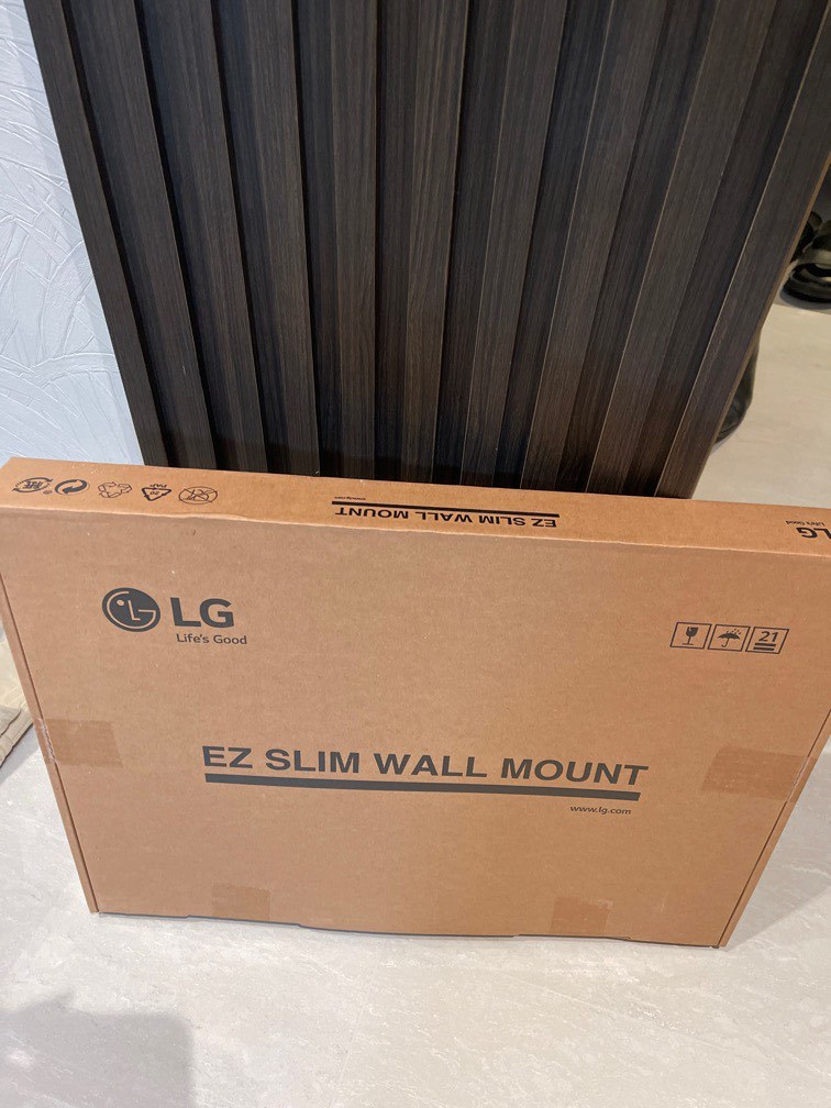 LG Ez slim wall mount, TV & Home Appliances, TV & Entertainment, TV ...