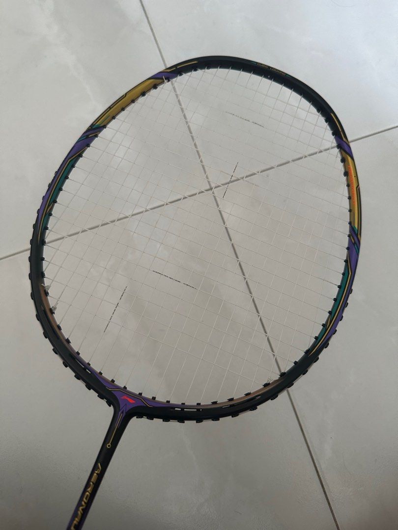 Lining Aeronaut 9000I, Sports Equipment, Sports & Games, Racket & Ball ...