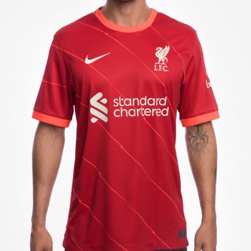 Liverpool authentic jersey 21/22 (stadium version), Men's Fashion ...