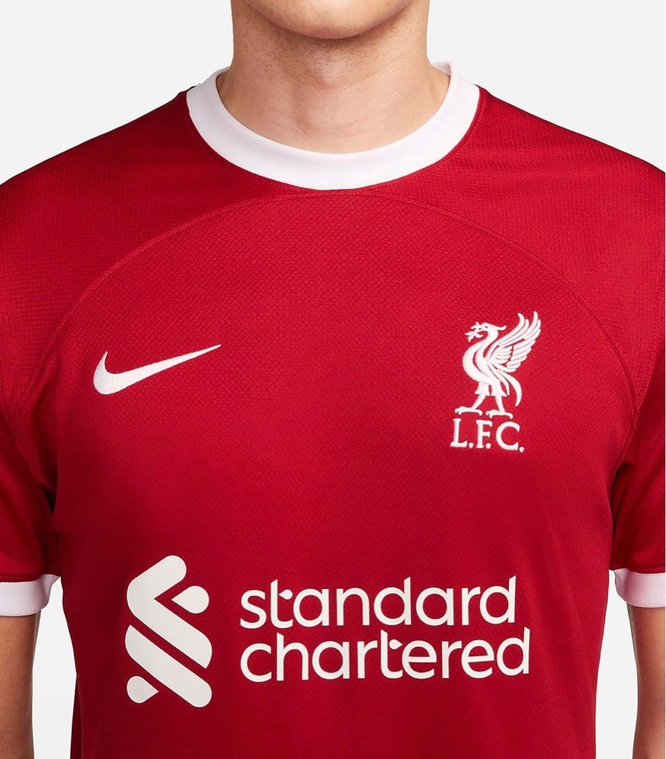 Liverpool authentic jersey 23/24(stadium version), Men's Fashion ...