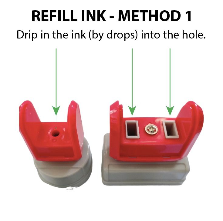 LiZao Customised Pre-Inked Self-Inking Stamp for use in Business ...