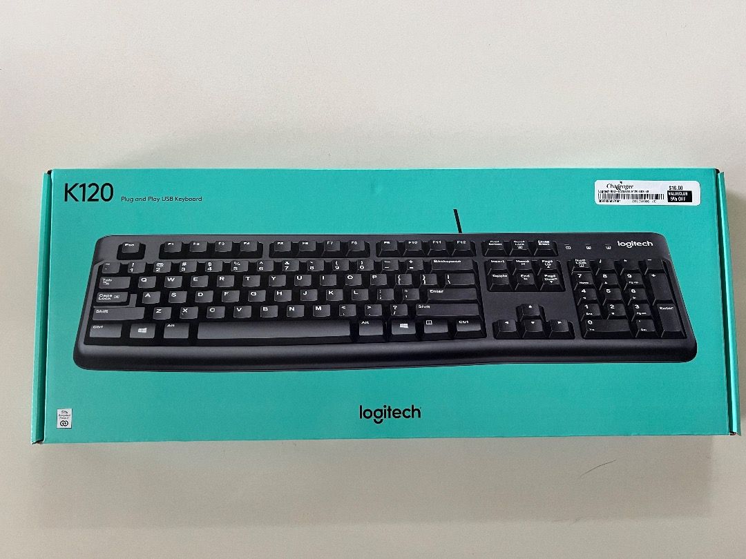 Logitech K120 keyboard, Computers & Tech, Parts & Accessories, Computer ...