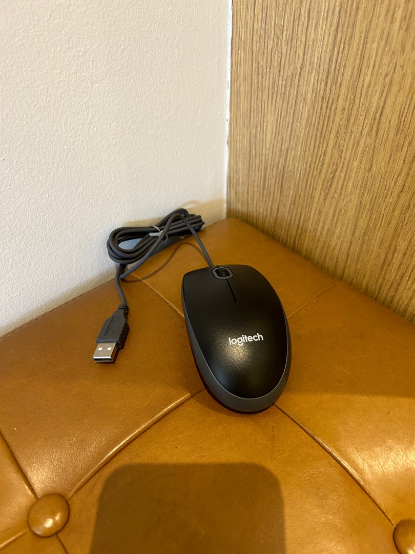 Logitech Wired Mouse Computers Tech Parts Accessories Mouse Mousepads On Carousell