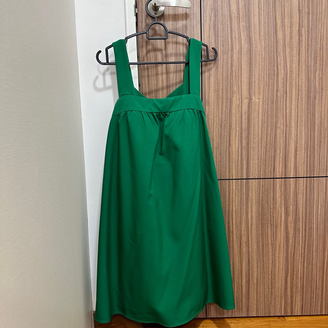 LOVET SALES Rhea Cross-Back Tent Dress, Women's Fashion, Dresses & Sets ...