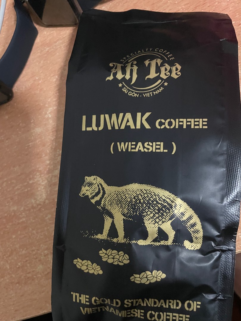 Luwak coffee weasel Vietnam, Food & Drinks, Beverages on Carousell