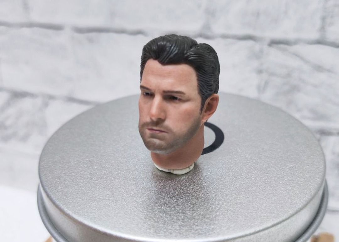 MANIPPLE STUDIO - 1/12 BRUCE WAYNE HEAD SCULPT BEN AFFLECK BATMAN ...