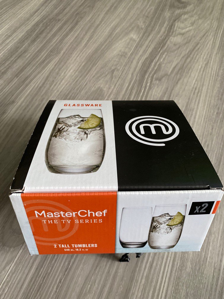 Masterchef Glass tumbler, Furniture & Home Living, Kitchenware ...