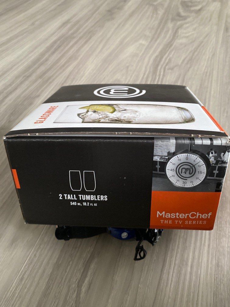 Masterchef Glass tumbler, Furniture & Home Living, Kitchenware ...