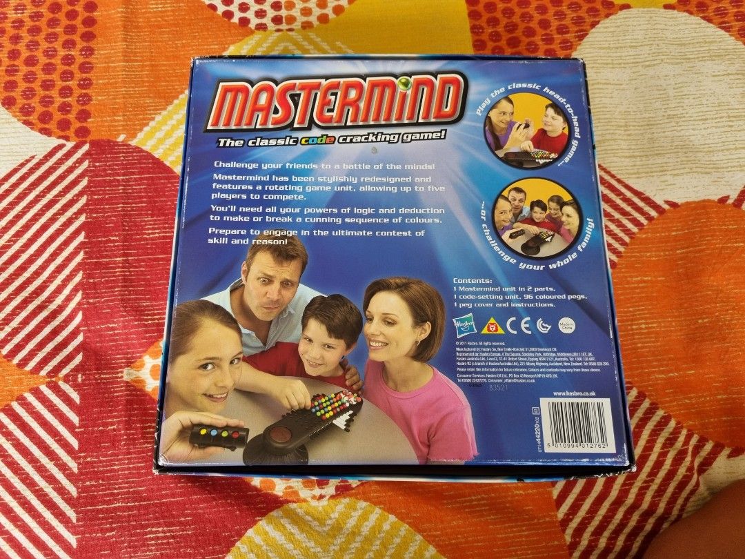 Mastermind board game, Hobbies & Toys, Toys & Games on Carousell