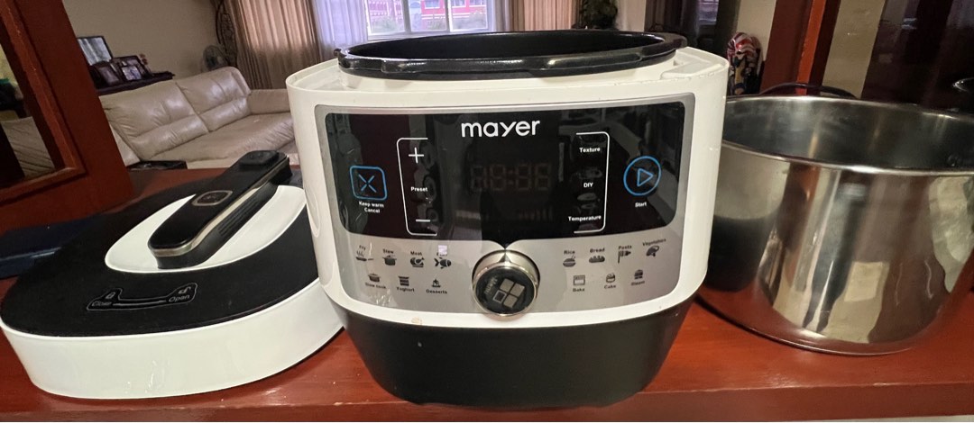 Mayer 6L Multi-Functional Pressure Cooker MMPC6062A, TV & Home ...