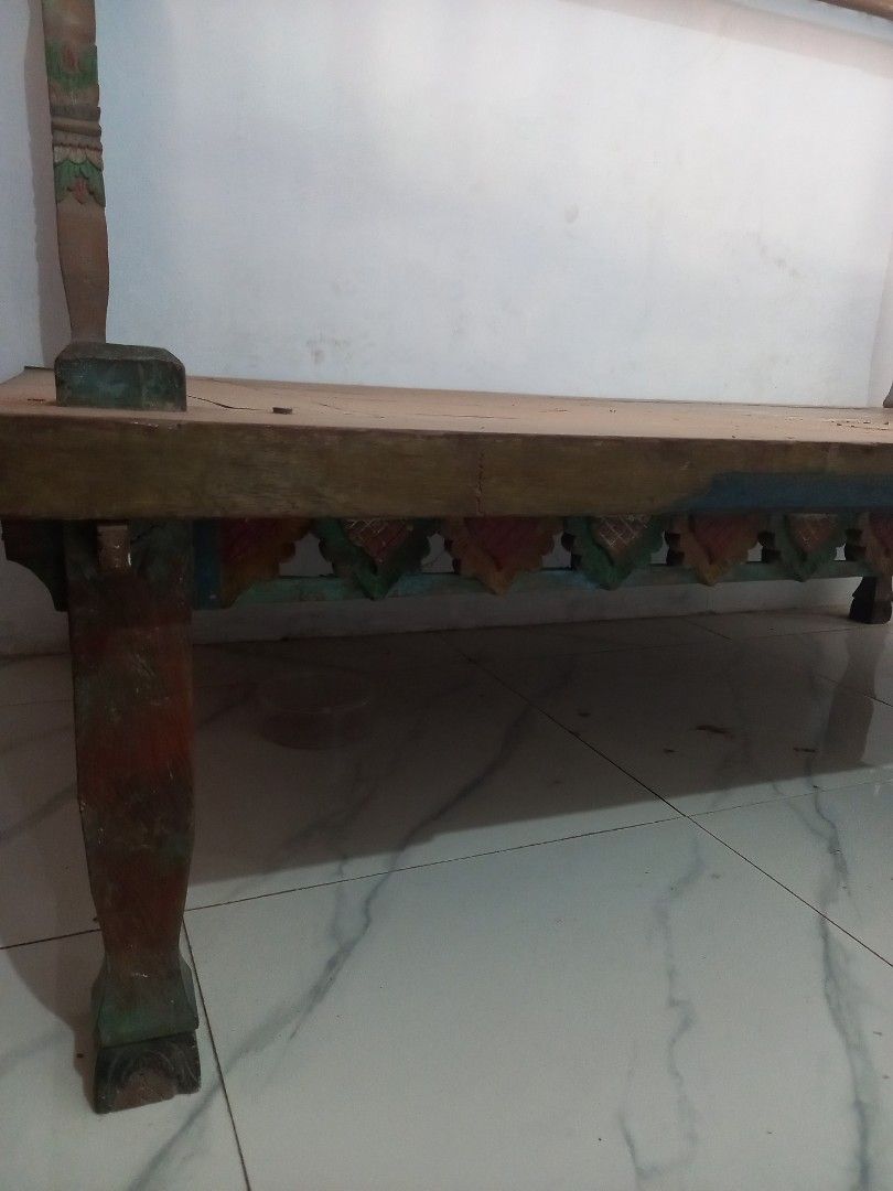 Mebel Kursi lincak kuno antik, Antik, Furnitur di Carousell