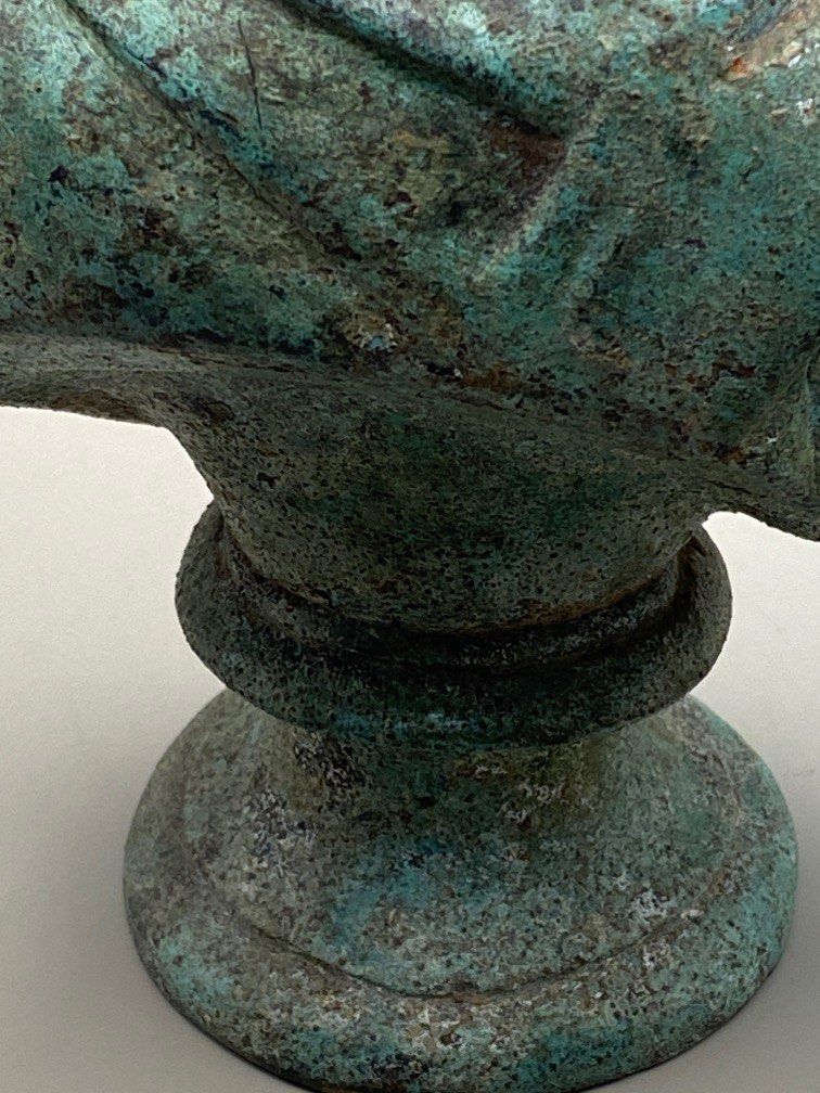 Metal brass copper Greek god apollo statue bust, Hobbies & Toys ...