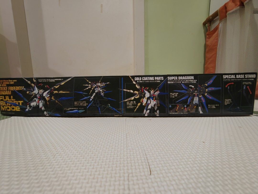 MG Strike Freedom Gundam Full Burst Mode 1/100 Scale, Hobbies & Toys ...