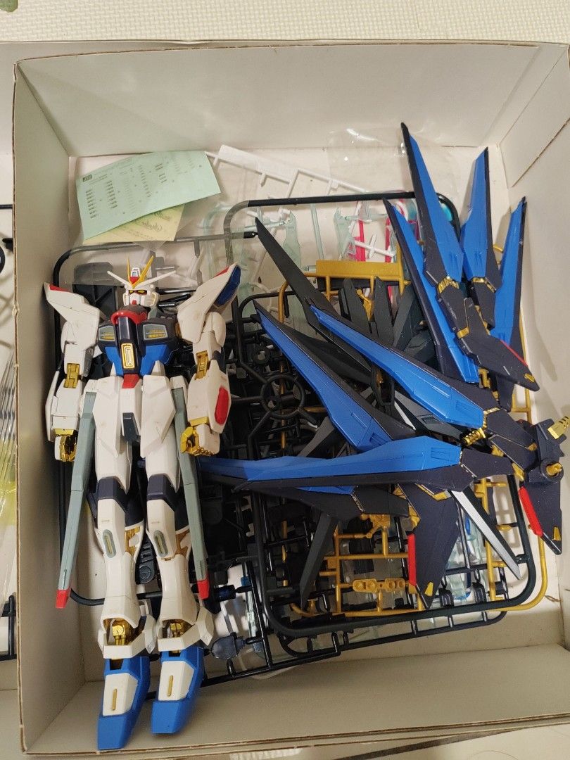 MG Strike Freedom Gundam Full Burst Mode 1/100 Scale, Hobbies & Toys ...