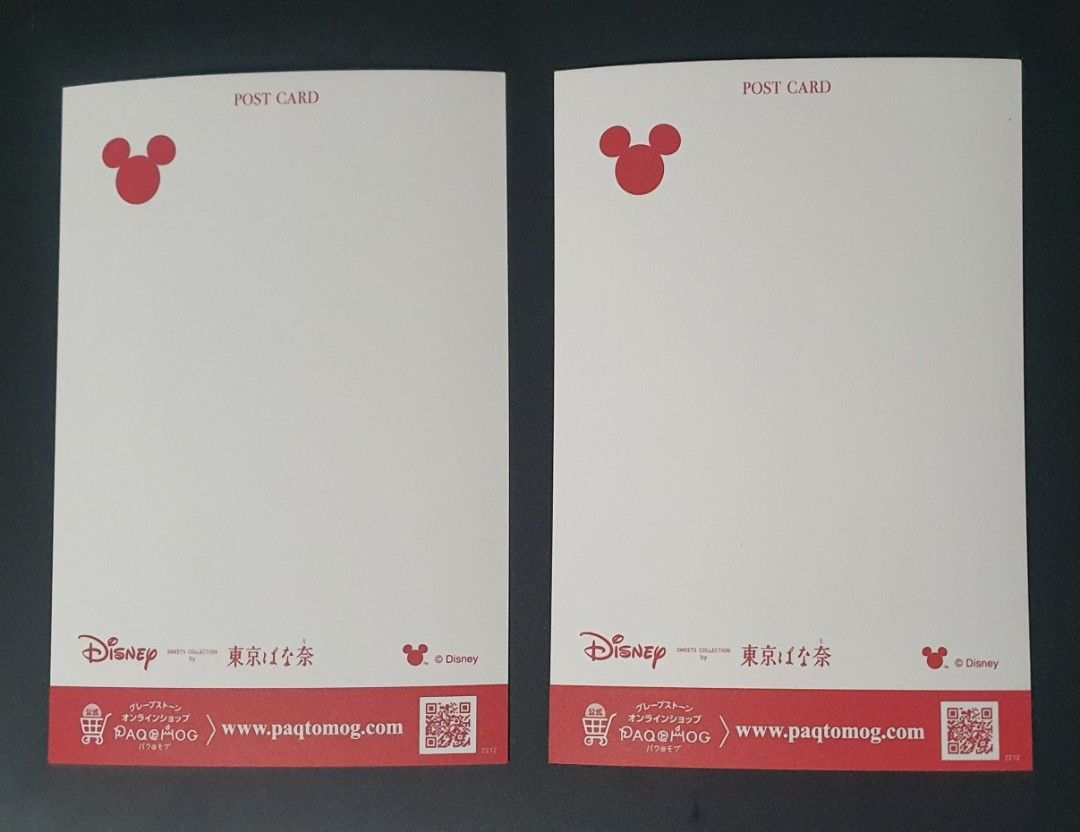 Mickey & Minnie Postcards, Hobbies & Toys, Memorabilia & Collectibles ...