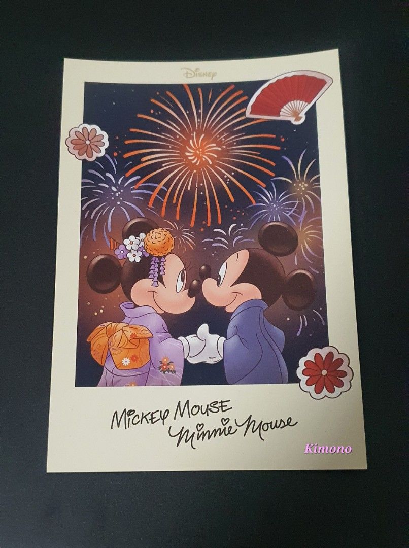 Mickey & Minnie Postcards, Hobbies & Toys, Memorabilia & Collectibles ...