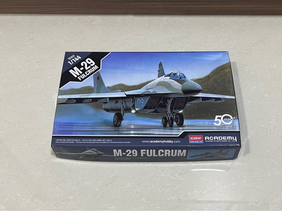 Mig-29 Fulcrum 1:144 Scale Model Kit, Hobbies & Toys, Toys & Games on ...