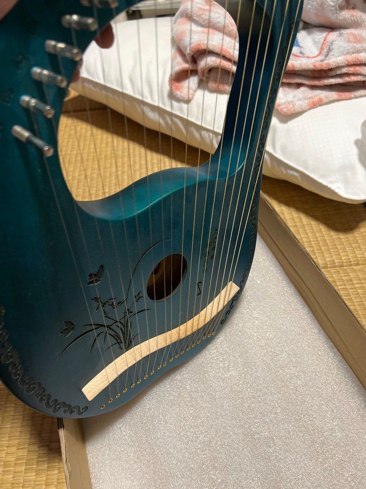 Mini Lyre Harp Hobbies And Toys Music And Media Music Accessories On Carousell