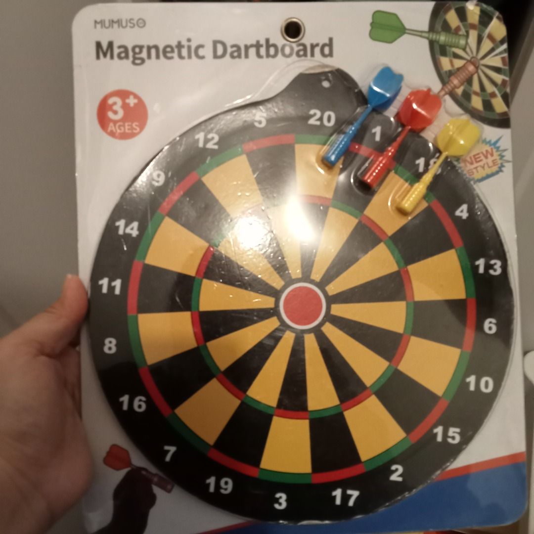 Miniso Toys - xylophone, dart board, electric table hockey on Carousell