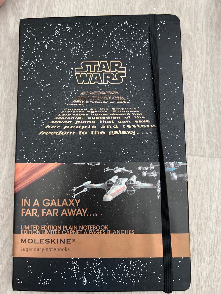 Moleskin star wars notebook, Hobbies & Toys, Stationery & Craft ...