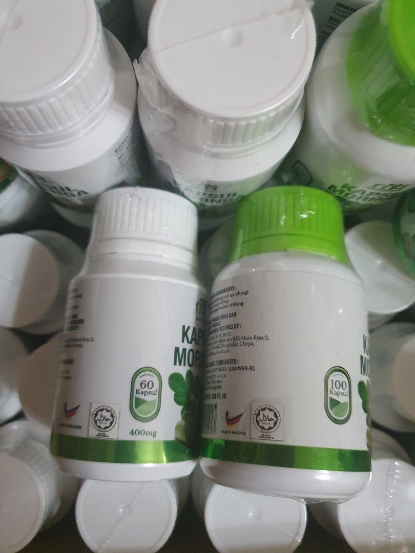 Moringa 4x60s [MR Moringa Capsule 4x60s], Health & Nutrition, Health ...