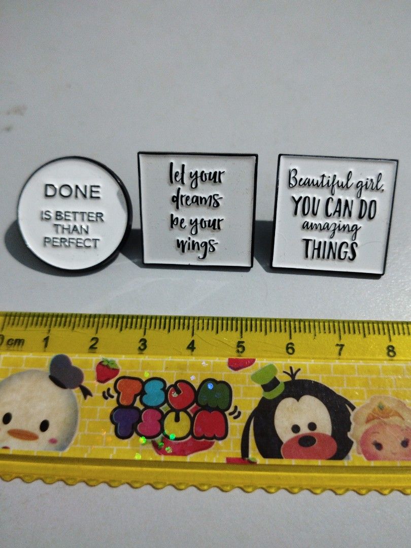 Motivational pins, Hobbies & Toys, Stationery & Craft, Stationery ...