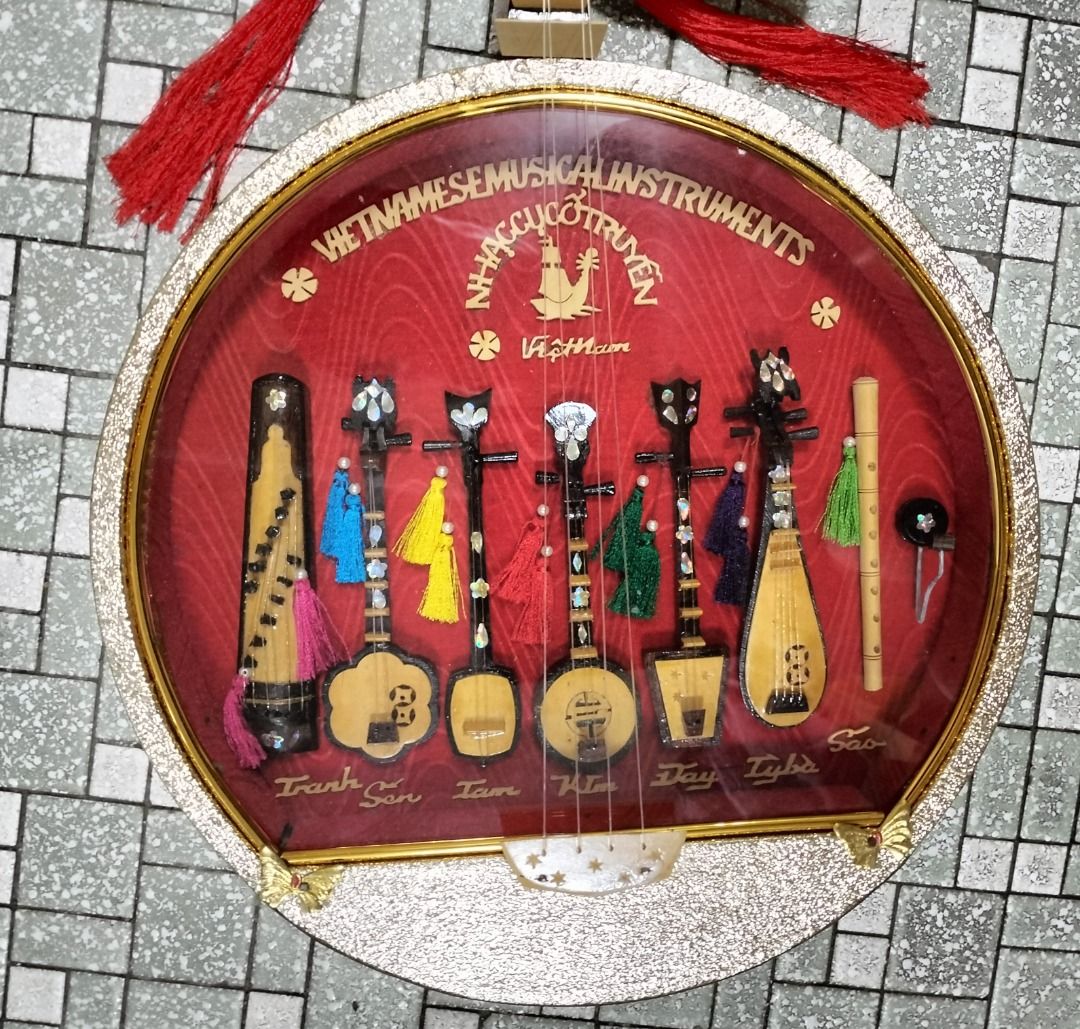 Musical Instruments Wall Mounted Set from Vietnam, Furniture & Home ...