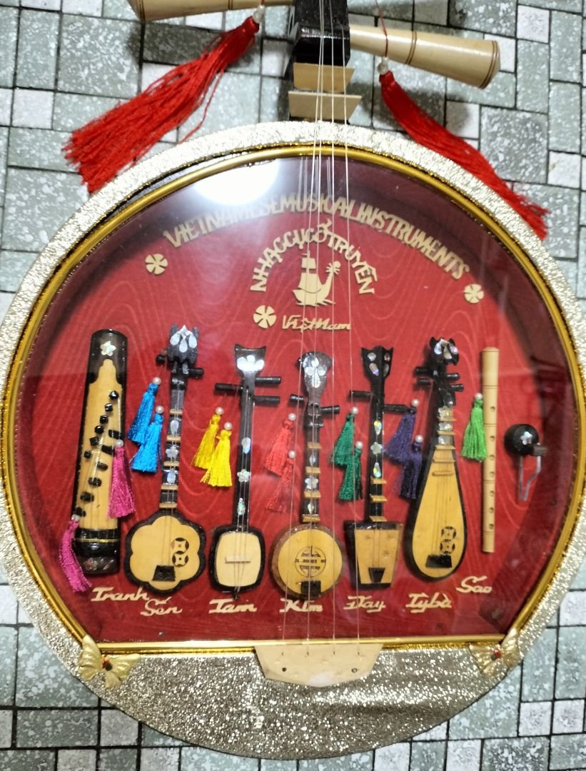 Musical Instruments Wall Mounted Set from Vietnam, Furniture & Home ...