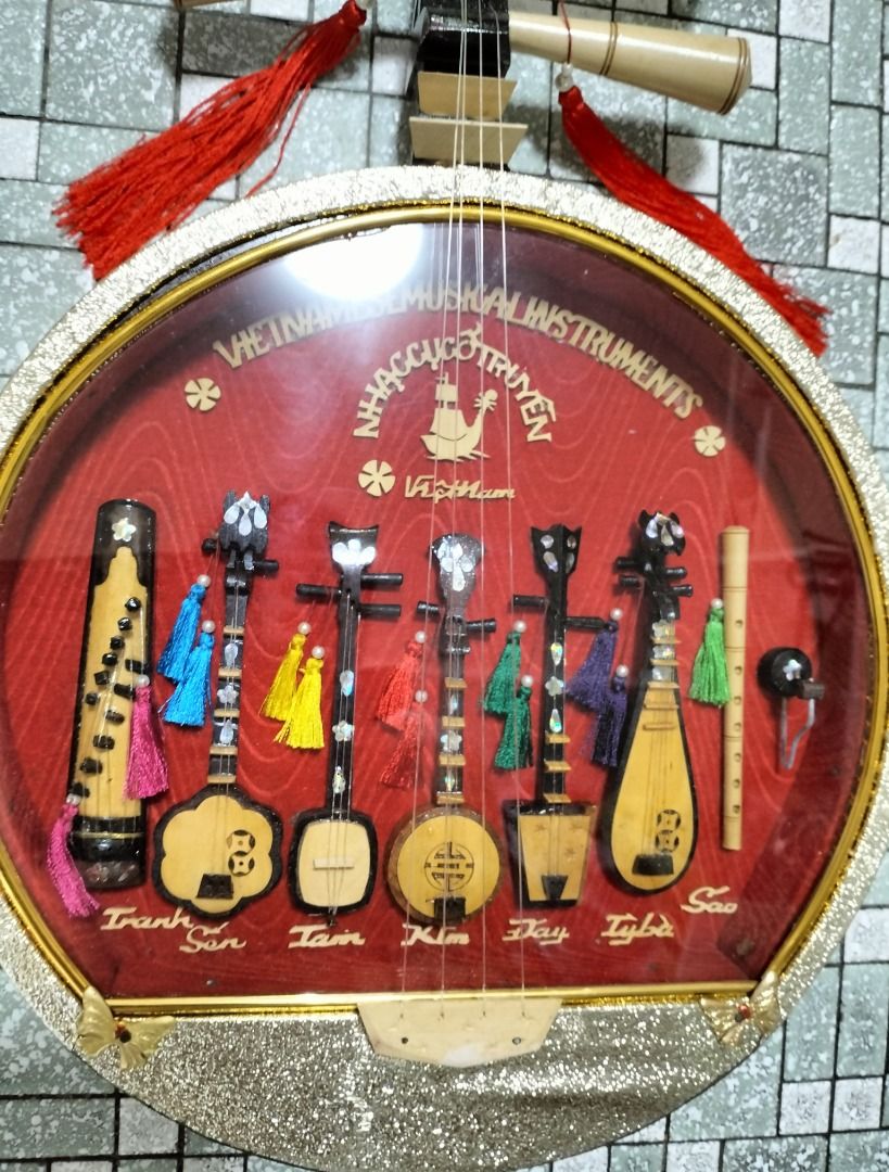 Musical Instruments Wall Mounted Set from Vietnam, Furniture & Home ...
