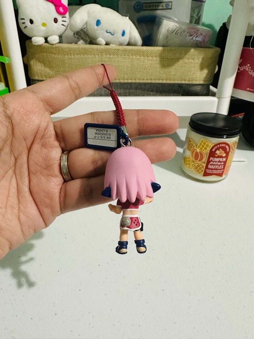Naruto Sakura Haruno Hard Keychain Figure Charm, Hobbies & Toys, Toys ...