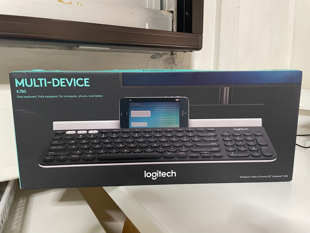[NEW - fully sealed] Logitech Keyboard K780 - Wireless multi-device ...