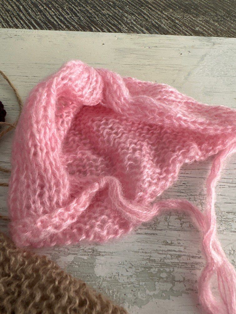 Newborn hat ribbon prop photoshoot, Babies & Kids, Babies & Kids ...