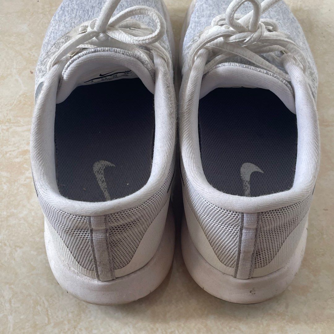 Nike Flex White/Cool Gray (US 8), Women's Fashion, Footwear, Sneakers ...