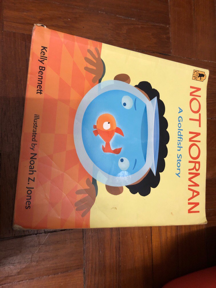 Not Norman A Goldfish Story children Storybook, Hobbies & Toys, Books ...