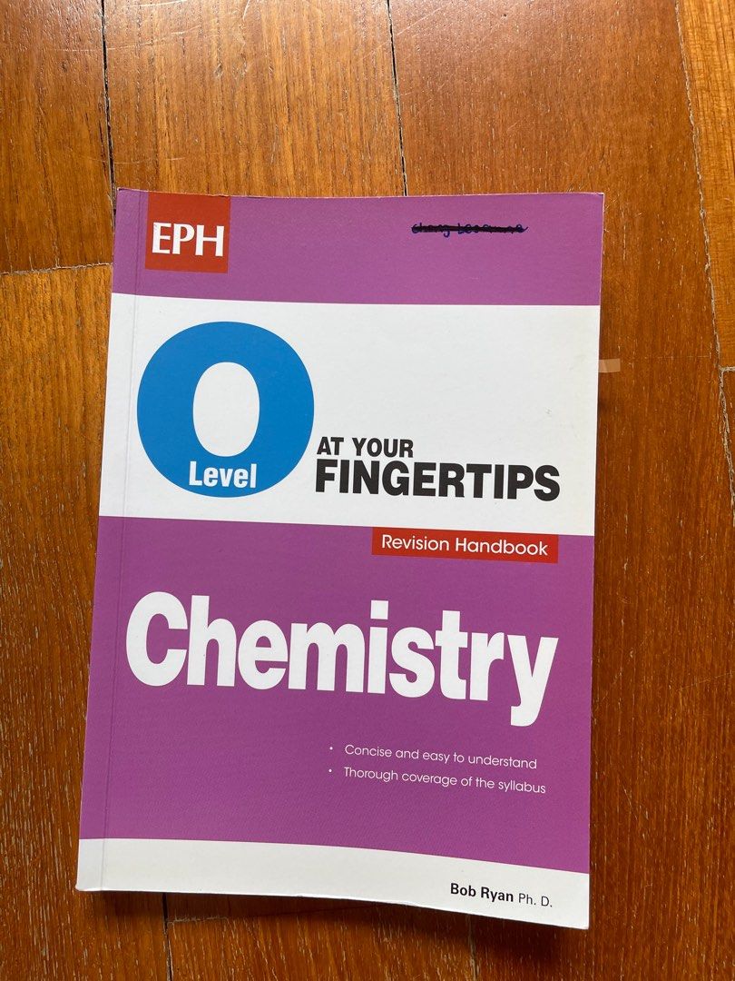 olvl chem notes (handbook), Hobbies & Toys, Books & Magazines ...