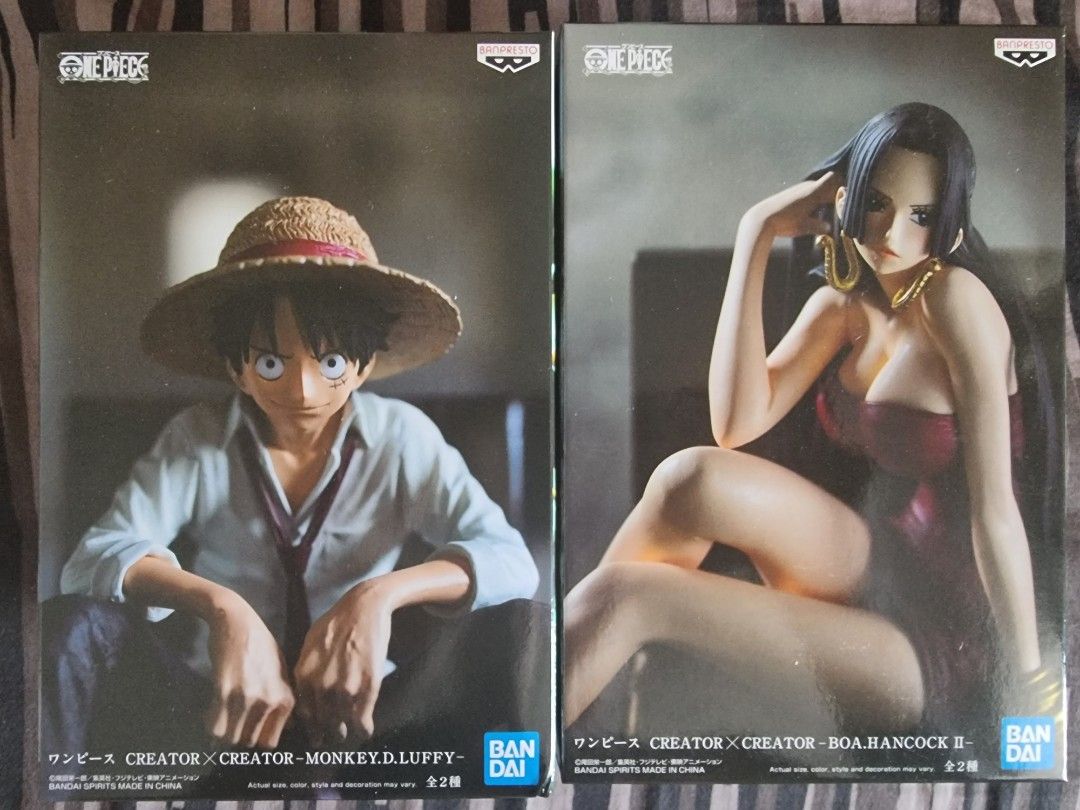 One Piece Creator x Creator - Monkey D.Luffy & Boa.Handcock, Hobbies & Toys, Toys & Games on ...