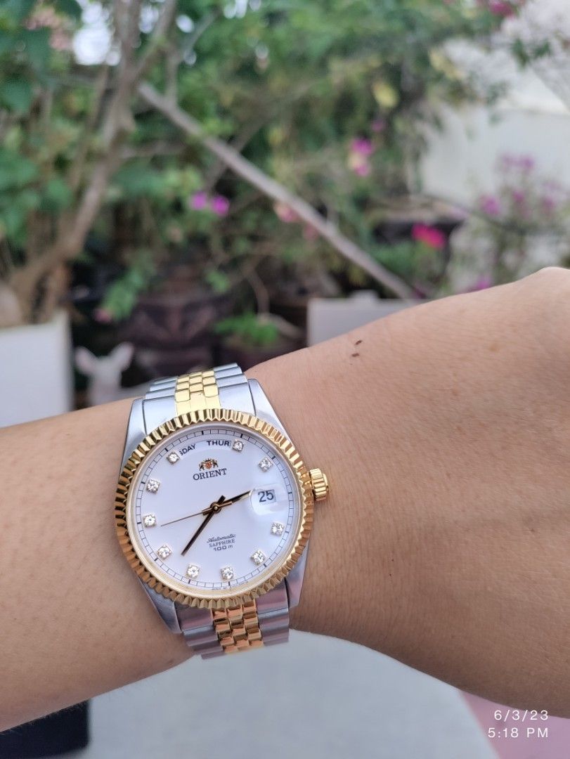 ORIENT President Classic Automatic Sapphire Watch, Men's Fashion ...