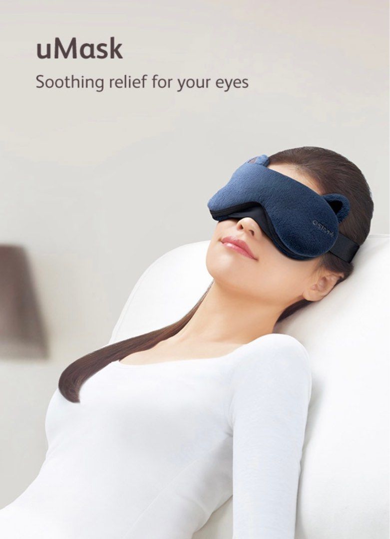 [OSIM] uMask Eye Massager Star, Health & Nutrition, Massage Devices on ...