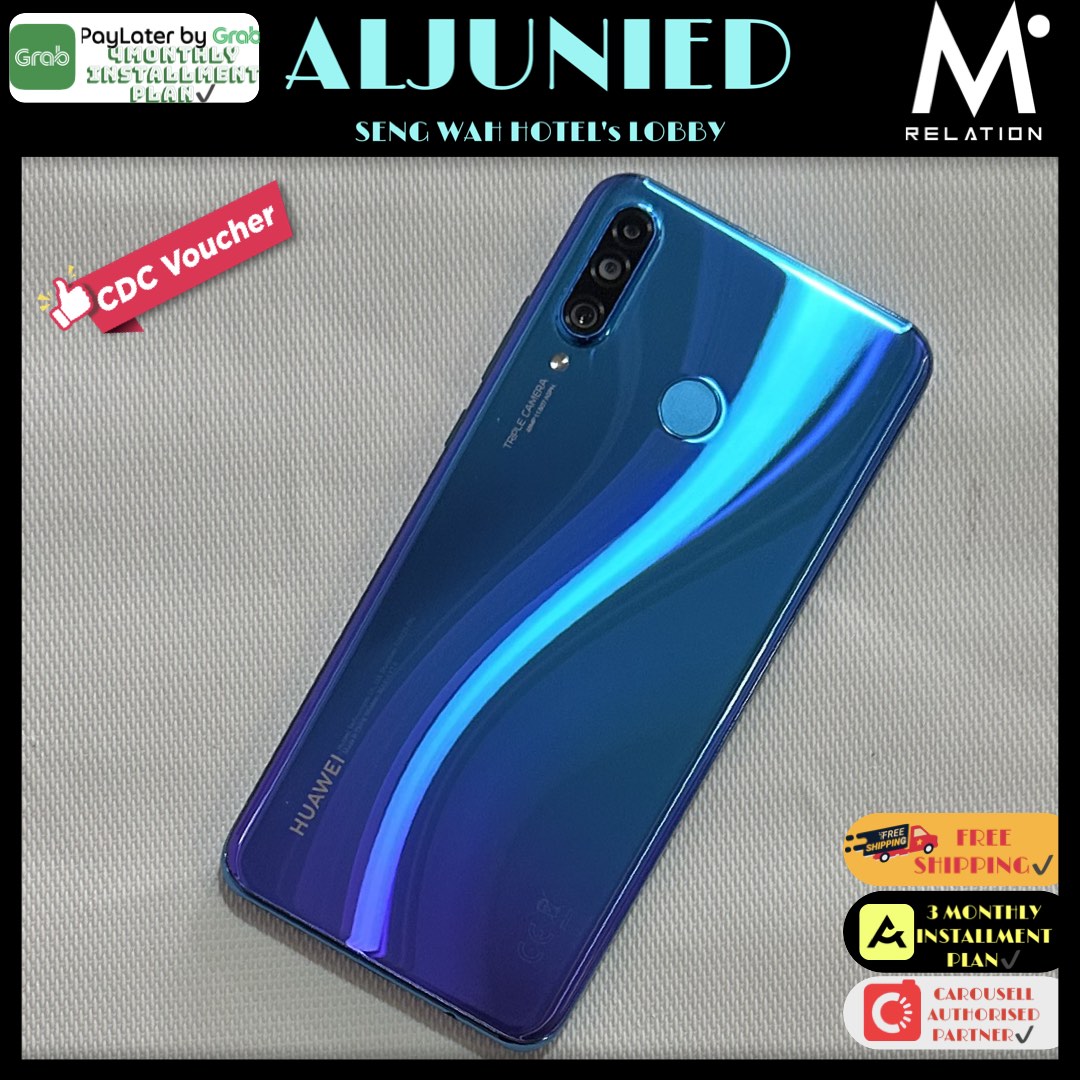 P30 Lite Peacock Blue 128GB, Mobile Phones & Gadgets, Mobile Phones ...