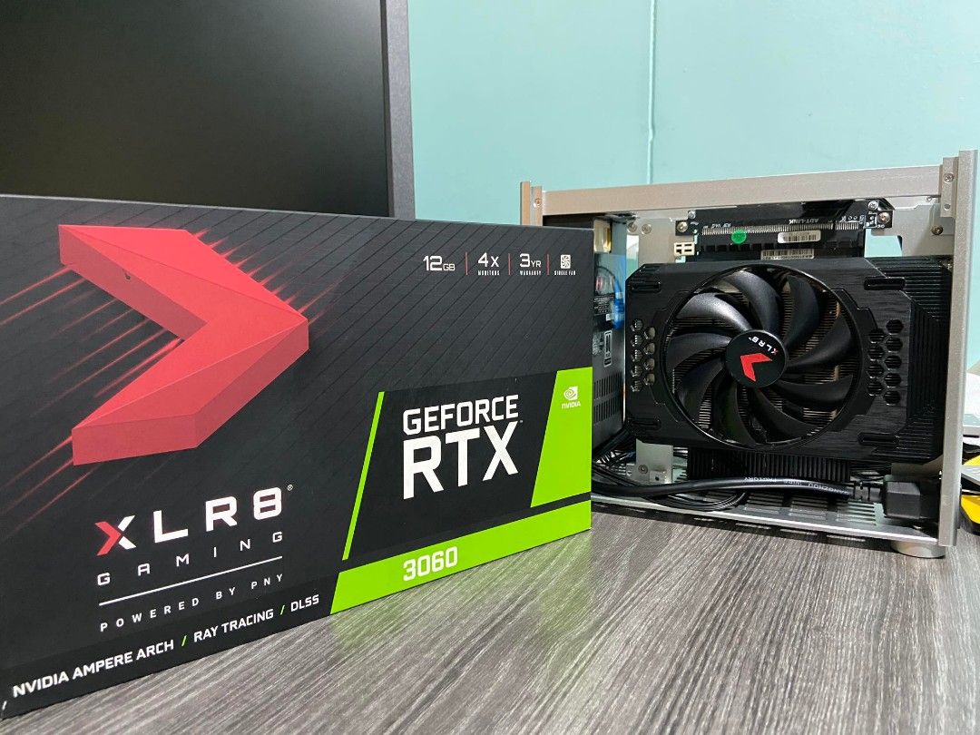 PNY XLR8 RTX 3060 Single Fan ITX SFF, Computers & Tech, Parts ...