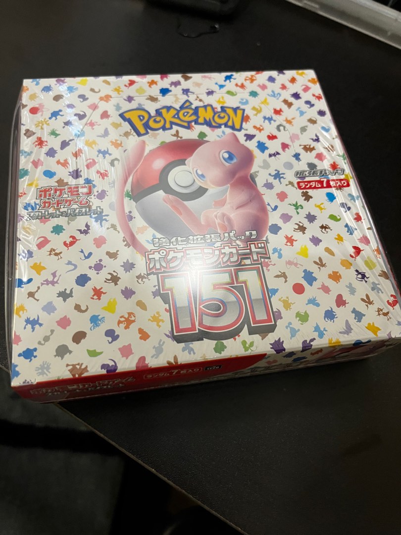 Pokemon 151 booster box with shrink, Hobbies & Toys, Memorabilia ...