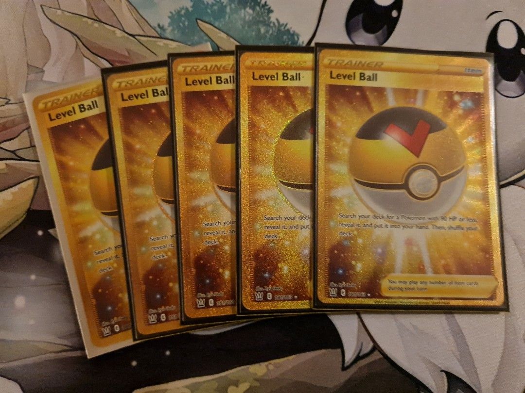 Pokemon Level Ball Gold, Hobbies & Toys, Toys & Games on Carousell