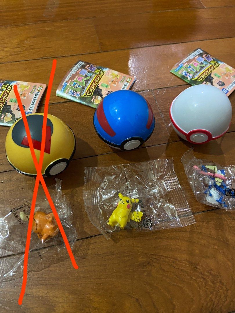 Pokemon Mini Figure With Pokeball - Takara Tomy, Hobbies & Toys, Toys ...