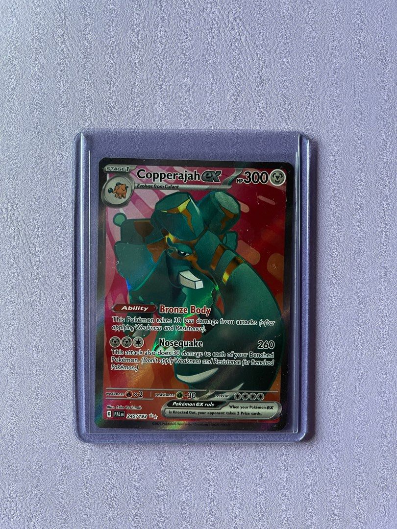 Pokemon Paldea Evolved Copperajah FA, Hobbies & Toys, Toys & Games on ...