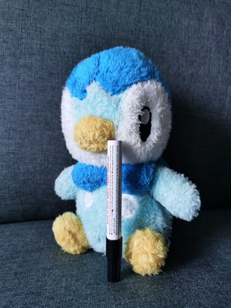 Pokemon Plush Fluffy Piplup Banpresto, Hobbies & Toys, Toys & Games on ...